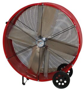 maxxair red bf36dd high velocity direct drive drum fan, 36 inch