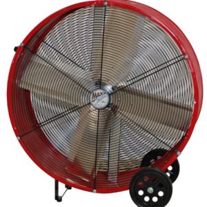 MaxxAir BF30DD REDUPS 30-Inch Direct Drive Commercial Fan, Red