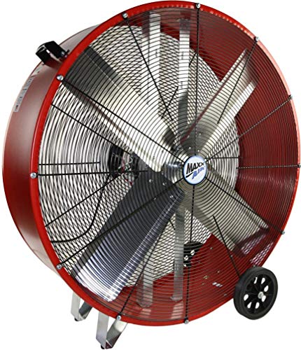 MaxxAir BF30DD REDUPS 30-Inch Direct Drive Commercial Fan, Red