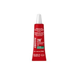 loctite 487234 threadlocker 290 penetrating liquid tube, green, 6-ml