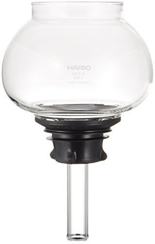 Hario Upper Bowl for Coffee Syphon MCA-3, 3 Cup, Transparent