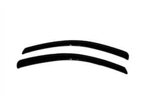 auto ventshade avs 92158 original ventvisor side window deflector dark smoke, 2-piece set for 2004-2007 saturn ion