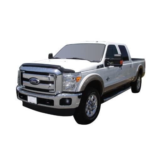 Auto Ventshade [AVS] Bugflector II / Hood Shield | High Profile, Smoke Color | 25837 | Fits 2007 - 2013 GMC Yukon XL 2500, 2007 - 2014 GMC Yukon & XL 1500 (Excludes Hybrid)