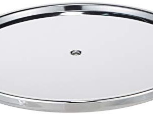 Dial Industries, Inc. Lazy Susan Stainless Steel Turntable Organizer, Single Tier