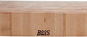 John Boos Block CCB24-S Classic Collection Maple Wood End Grain Chopping Block, 24 Inches x 24 Inches x 4 Inches