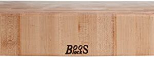 John Boos Block CCB24-S Classic Collection Maple Wood End Grain Chopping Block, 24 Inches x 24 Inches x 4 Inches