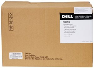 dell pk496 black imaging drum kit 2230d, 2330d/dn, 2350d/dn/3330dn/3333dn/3335dn laser printer