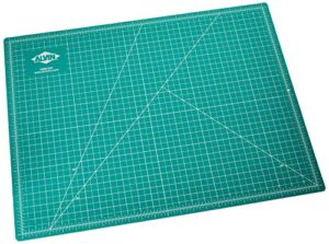 alvin gbm1824 gbm series 18 inches x 24 inches green/black professional self-healing cutting mat