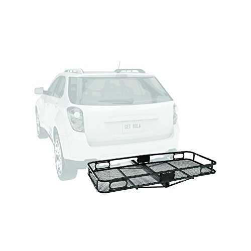 Pro Series 63155 Rambler Hitch Cargo Carrier for 1-1/4” Receivers, Black