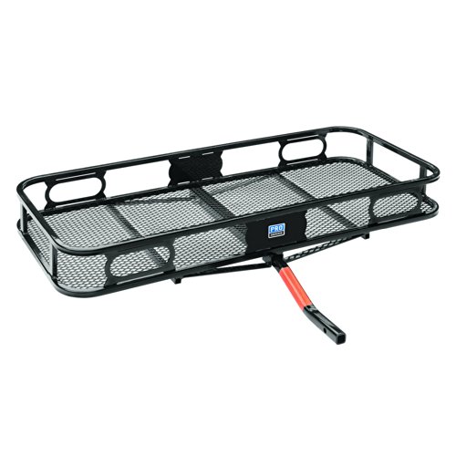 Pro Series 63155 Rambler Hitch Cargo Carrier for 1-1/4” Receivers, Black