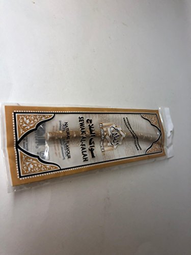 Miswak Stick - Sewak Al-Falah - Hygienically Processed and Vacuumed Packed - 1 Stick by Al-Falah Impex