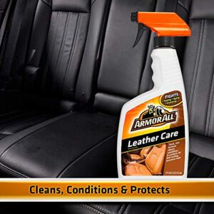 Car Leather Care Spray by Armor All, Leather Cleaner and Protectant for Cars, Trucks and Motorcycles, 16 Fl Oz