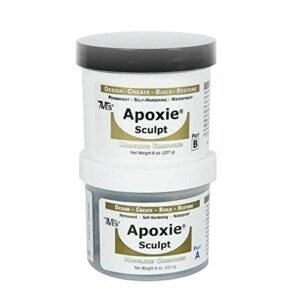 aves apoxie sculpt – 2 part modeling compound (a & b) – 1 pound, natural