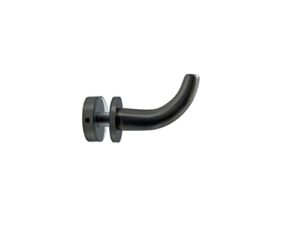 c.r. laurence drh1bn crl brushed nickel designer robe hook