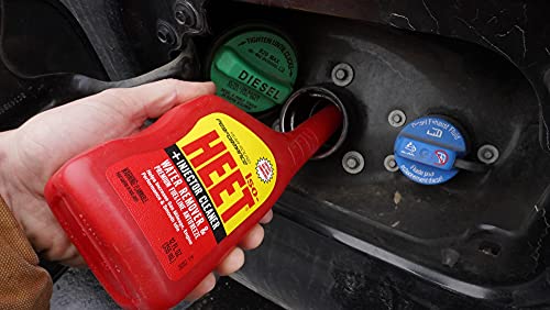 Iso-HEET Water Remover And Premium Fuel Line Antifreeze + Injector Cleaner - Helps Increase Gas Mileage - Improves Engine Performance - Year Round Performance, 12 fl. oz. (28202) , Red