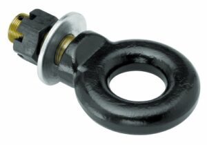 tow ready 63022 2-1/2″ diameter lunette ring, black