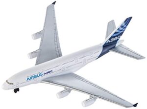 daron airbus single plane a380 white