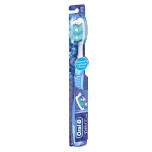 Oral-B 3D White Vivid Toothbrush, Soft, 6 Count, Packaging may Vary