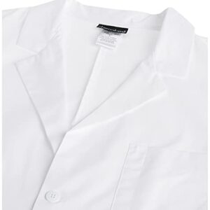 Cherokee 40 Inch Unisex Lab Coat, White, Medium