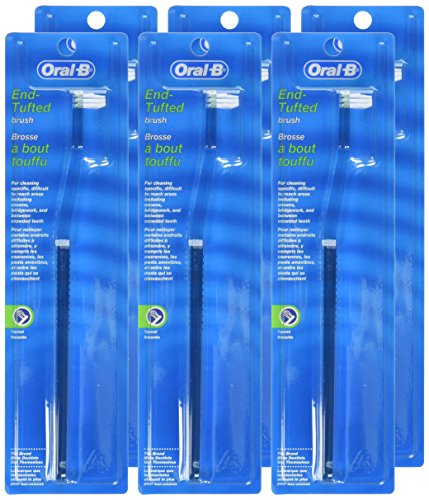 Oral-B End-Tufted Denture Toothbrush (Pack of 6)