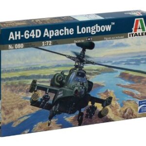 Italeri 0080S Ah-64 D Longbow Apache Model