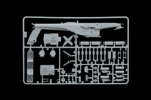 Italeri 0080S Ah-64 D Longbow Apache Model