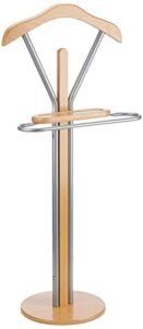 zeller 17102 45 x 30 x 108 cm valet stand wood/metal metal