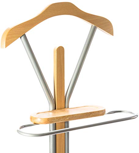 Zeller 17102 45 x 30 x 108 cm Valet Stand Wood/Metal Metal