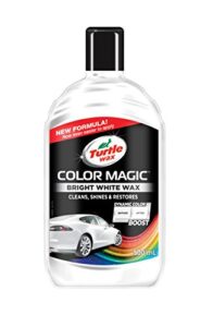 turtle wax color magic white