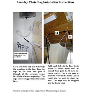 Laundry Chute Replacement Bag