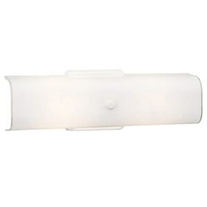 design house 501452 2 light wall light, white