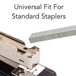 Swingline Staples, Standard, 1/4 inches Length, 210/Strip, 5000/Box, 1 Box - Note: Packaging May Vary (35108)