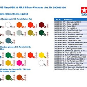 TAMIYA 300035150 - 1:35 US Navy PBR 31 Mk.II Pibber Vietnam