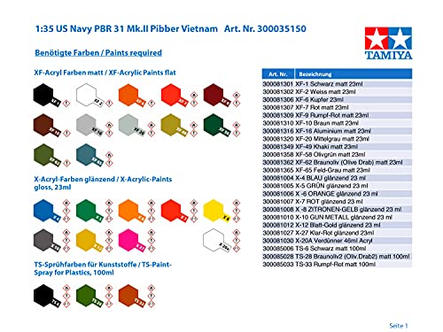 TAMIYA 300035150 - 1:35 US Navy PBR 31 Mk.II Pibber Vietnam