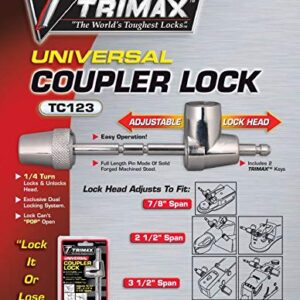 Trimax TC123 Universal Coupler Lock