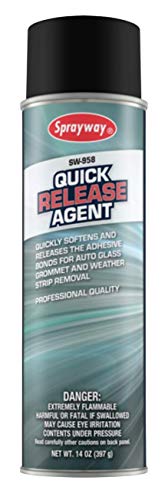 Sprayway SW958 Auto Glass Quick Release Agent, 14 oz