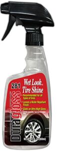 duragloss 281 automotive wet look tire shine – 22 oz.