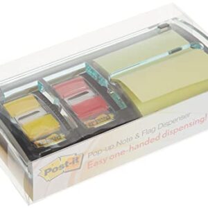 Post-it Pop-up Note and Flag Dispenser, Designer Series for 3x3 in Pop-up Style Notes and Flags (DS100)