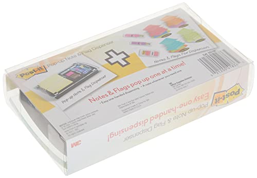 Post-it Pop-up Note and Flag Dispenser, Designer Series for 3x3 in Pop-up Style Notes and Flags (DS100)