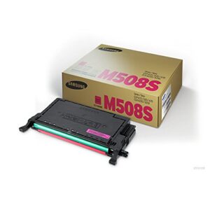 samsung clt-m508s toner cartridge magenta for clp-620nd, 670nd; clx-6220fx, 6250fx