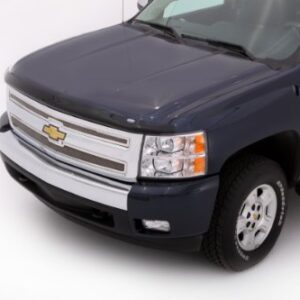 Auto Ventshade [AVS] Bugflector / Hood Shield | Medium Profile | Smoke, 1 pc | 23448 | Fits 2007 - 2013 Chevrolet Silverado 1500