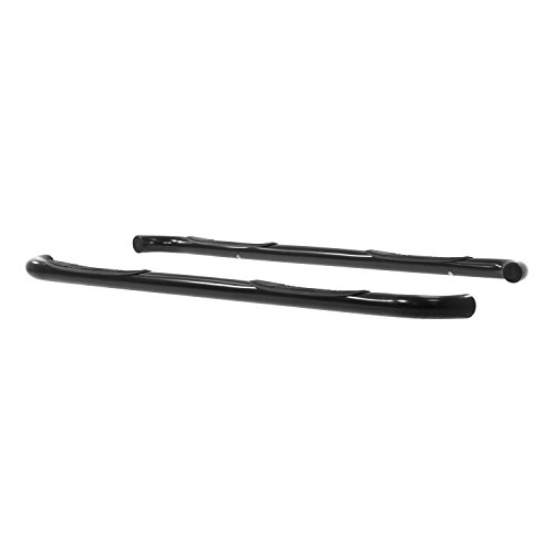 ARIES 203016 3-Inch Round Black Steel Nerf Bars, No-Drill, Select Ford F-150