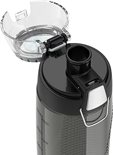 THERMOS Intak 24 Ounce Hydration Bottle with Meter, Smoke