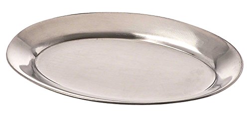 Browne 10-1/2" x 7" Aluminum Steak Platter