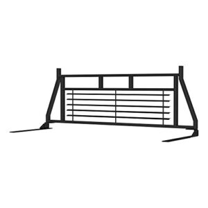 aries 111000 classic heavy-duty black steel truck headache rack cab protector, select chevrolet, ford, dodge, gmc, ram