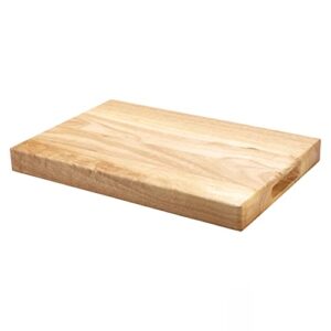 Winco Heavy-Duty 1.75" Thick Wood Cutting Board, 18" x 30", Natural Wood