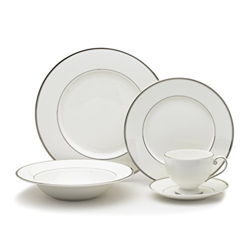 Mikasa Cameo Platinum 40-Piece Dinnerware Set, Service for 8