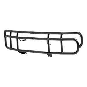 aries 4076 1-1/2-inch black steel grille guard, no-drill, select hummer h2