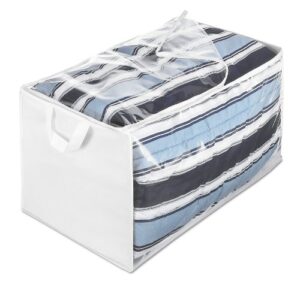 whitmor jumbo storage bag zippered