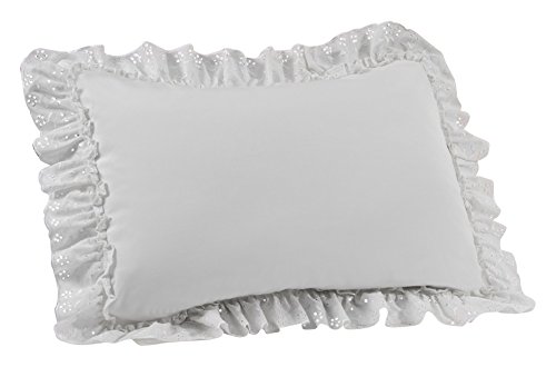 Madison WH Eyelet Pillow Sham, Standard, White